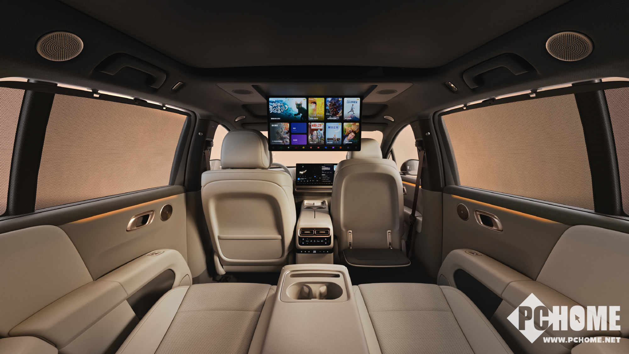 理想i6内饰“倒反天罡”：拥有i8同款吸顶屏，配皇后座椅